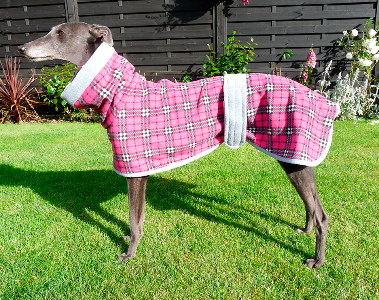 Totally Greyhound Fleece Coat. The Kirkness Collection. – Totally Greyhound