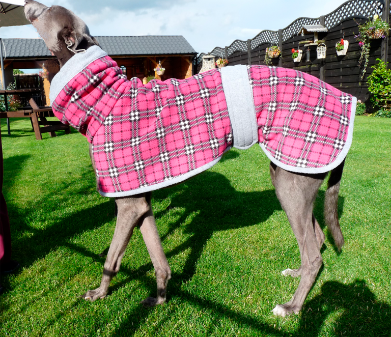 Totally Greyhound Fleece Coat. The Kirkness Collection. – Totally Greyhound